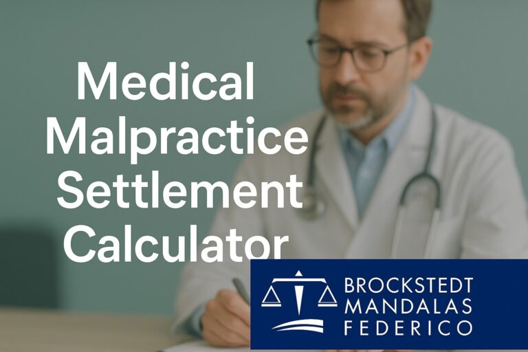 Medical Malpractice Settlement Calculator | What Impacts Your Claim